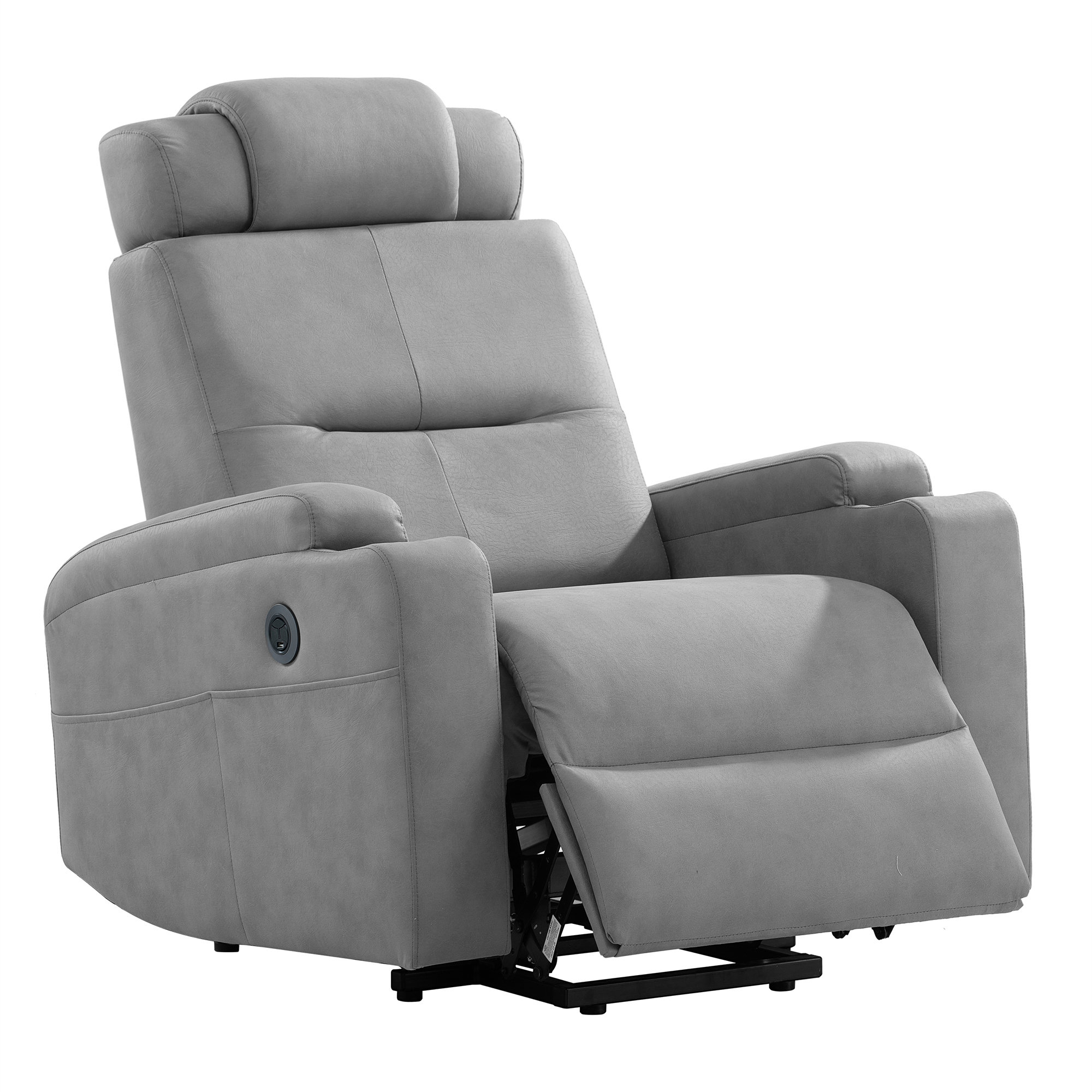 Latitude Run® Orrum Upholstered Lift Assist Power Recliner | Wayfair