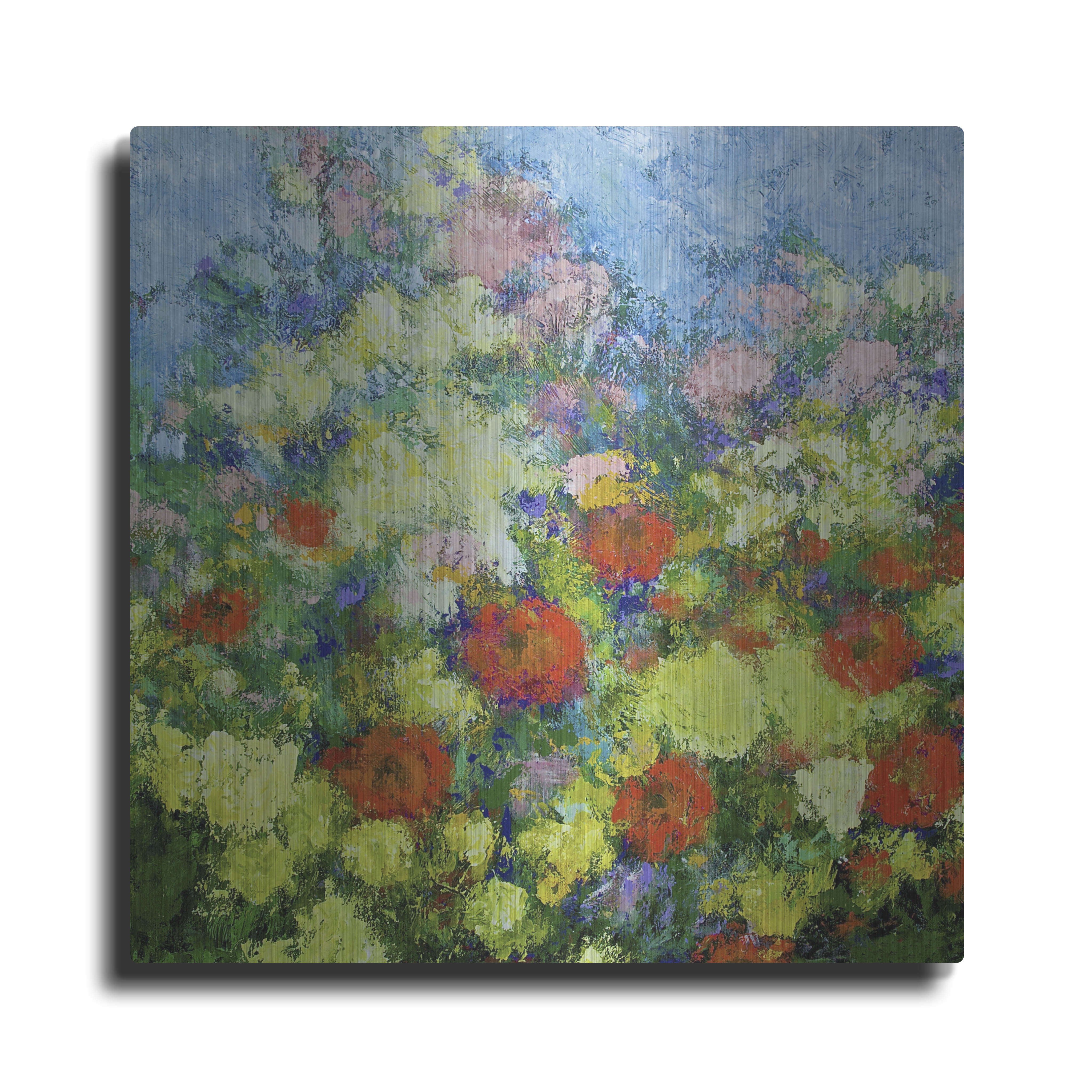 Winston Porter Garden Shower' by Allan Friedlander Metal Wall Art | Wayfair