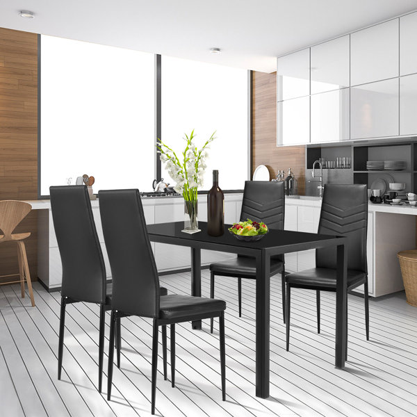 Ebern Designs Kalaysha 5 - Piece Dining Set | Wayfair