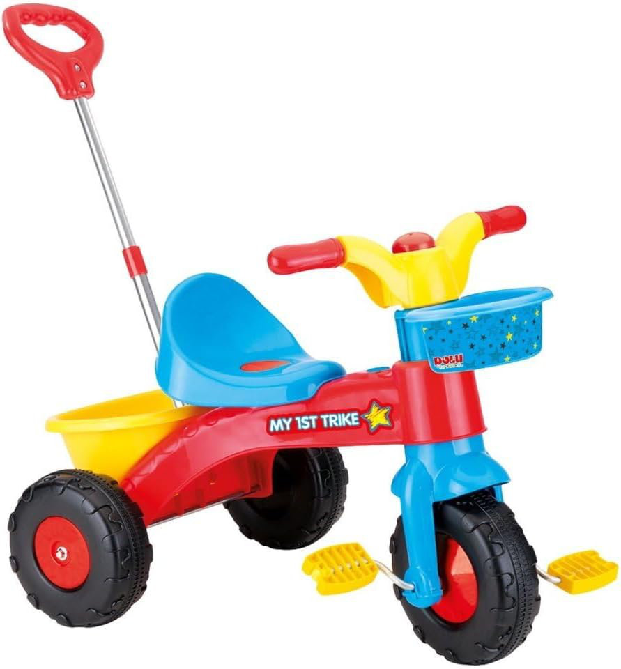 17 Stories Toddler Kids My First Trike with Parent Handle - 2 Years ...