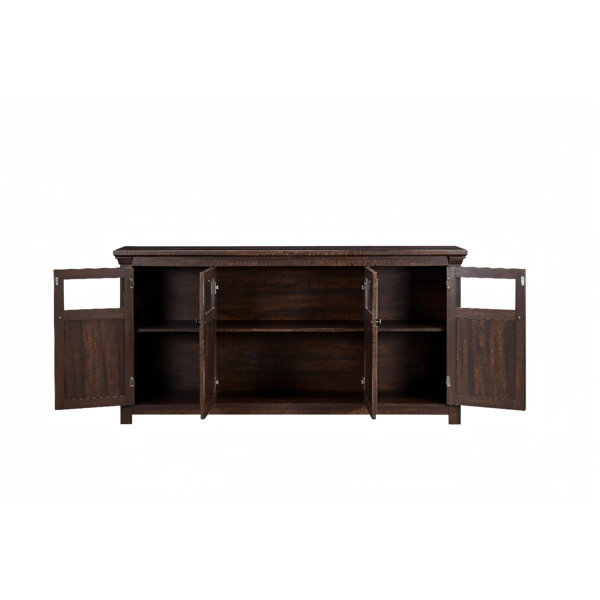 August Grove® Versatile 4-Door Cabinet For Dining, Buffet, TV Stand ...