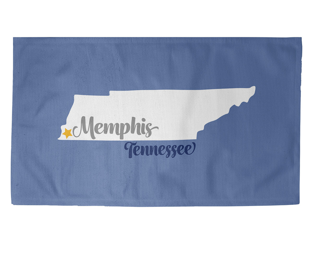 East Urban Home Tennessee Blue Area Rug | Wayfair