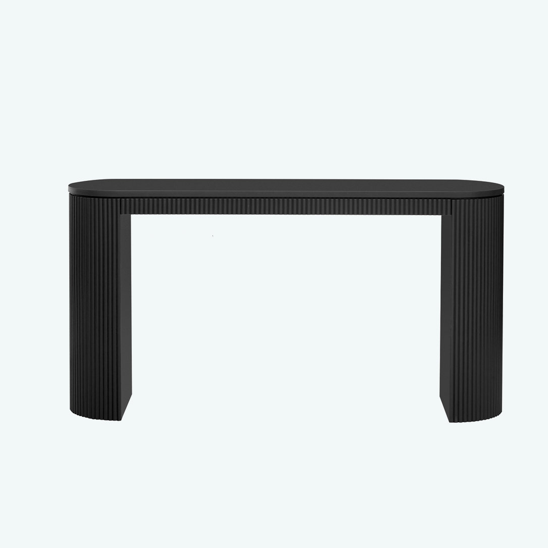 Corrigan Studio® Unique Vertical Stripe Design Console Table | Wayfair