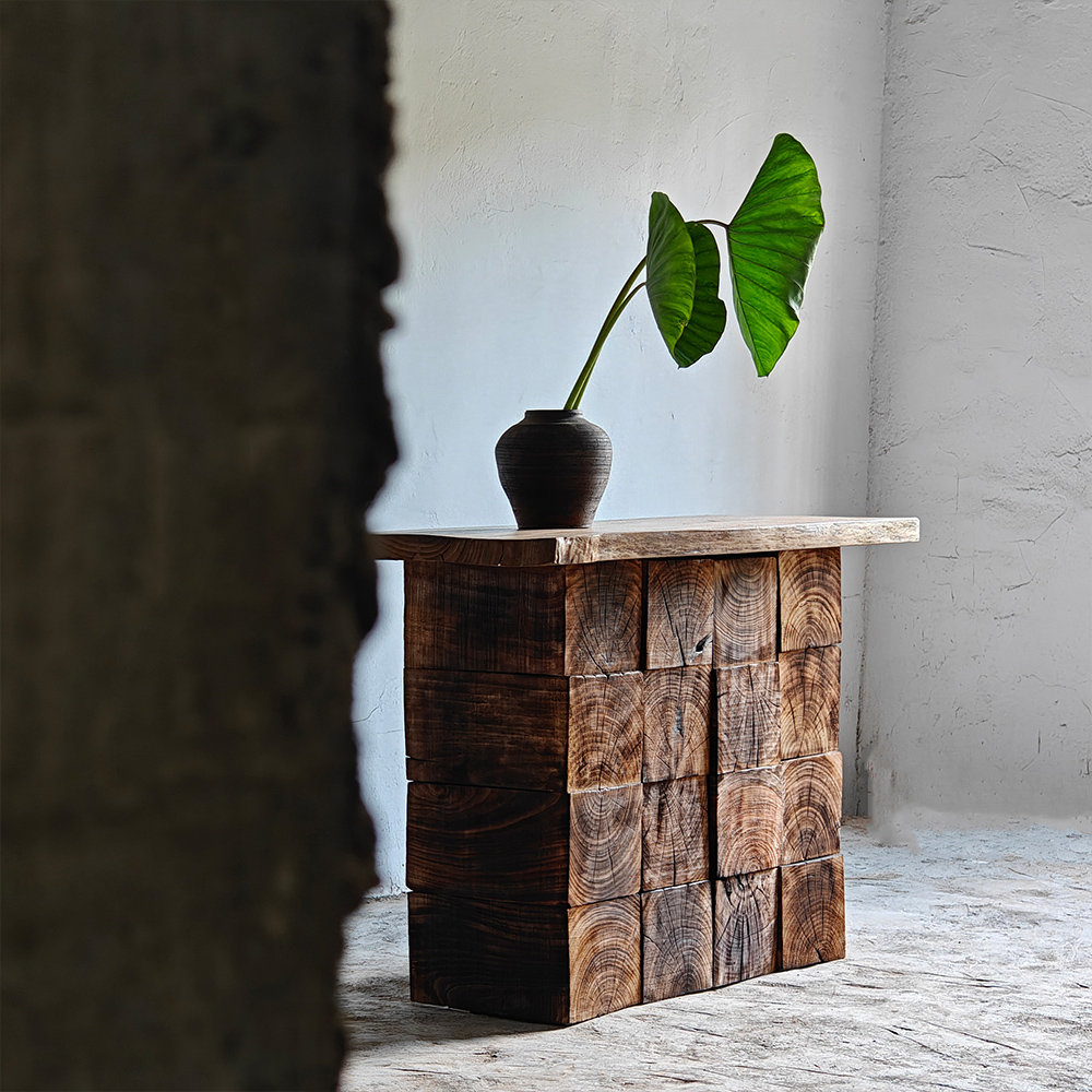 Loon Peak® Middle ancient style solid wood console table | Wayfair