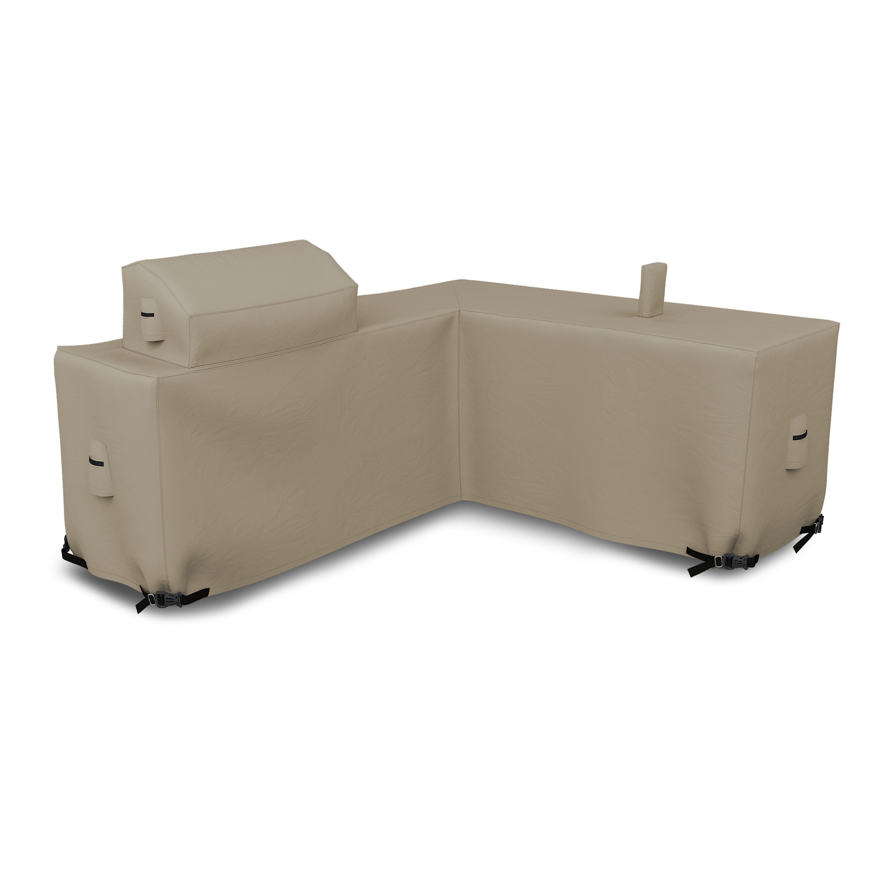 Arlmont & Co. Outdoor Kitchen Cover 600D Waterproof - Left - Customize ...