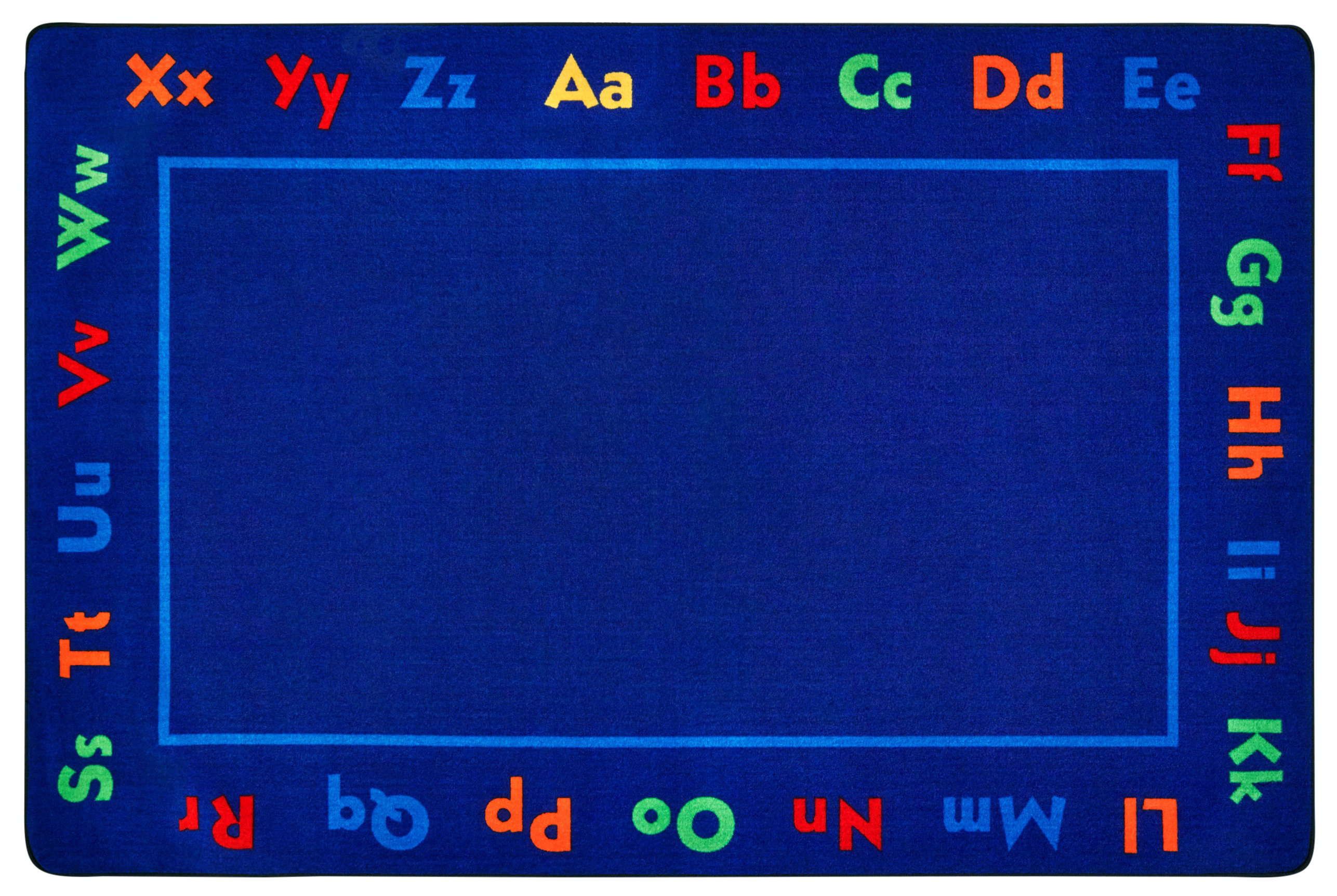 Carpets for Kids Alphabet Value KID$Value PLUS Rug Tufted Blue ...