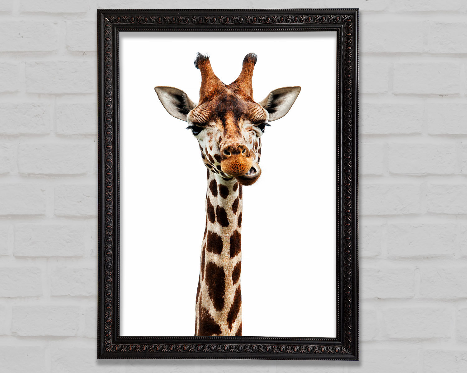 Bright Star Goofy Giraffe - Single Picture Frame Art Prints | Wayfair.co.uk