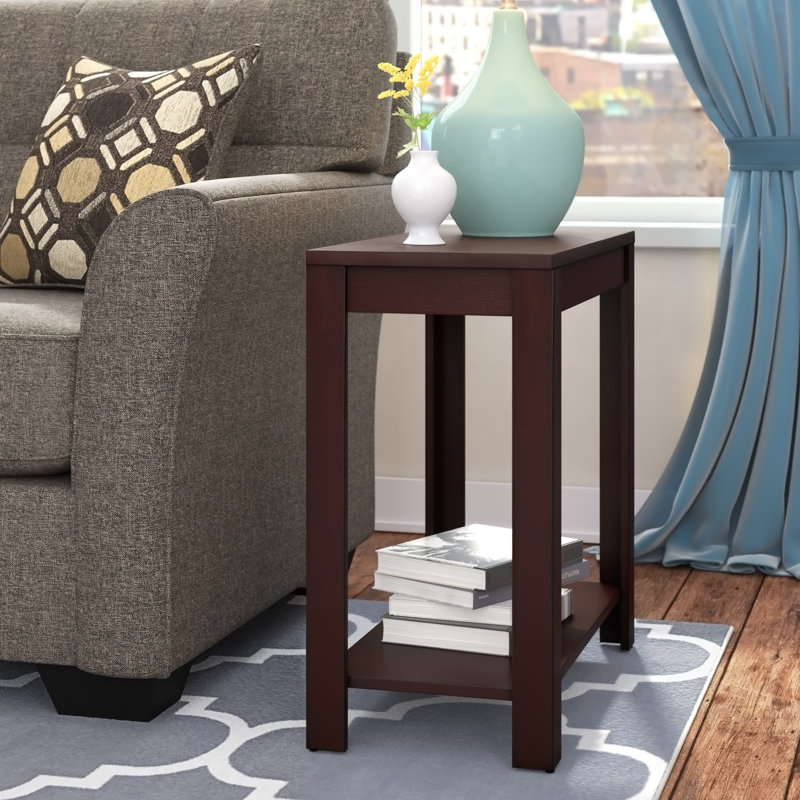 Winston Porter Sams End Table with Storage & Reviews | Wayfair