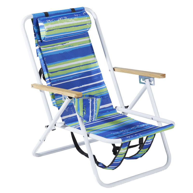 Arlmont & Co. Tanah Reclining/Folding Beach Chair & Reviews | Wayfair