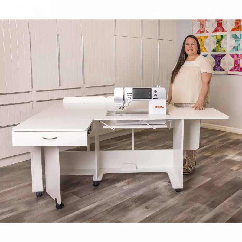 Arrow Sewing Christa Sewing Cabinet with Manual Machine Lift by Arrow ...