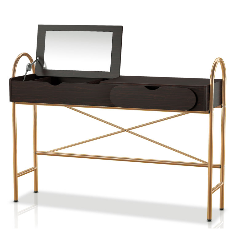 Ivy Bronx Jiang Vanity with Mirror | Wayfair