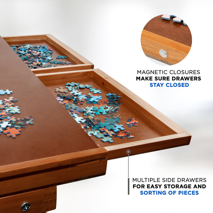 Jumbl Jigsaw Puzzle Table & Reviews | Wayfair