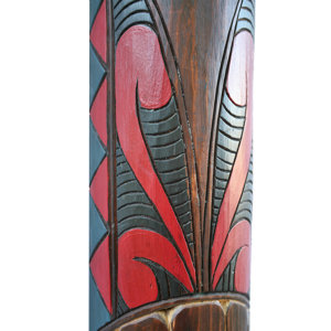 Backyard X-Scapes 40" H Tiki Mask Love Full Body Tropical Wall Decor ...