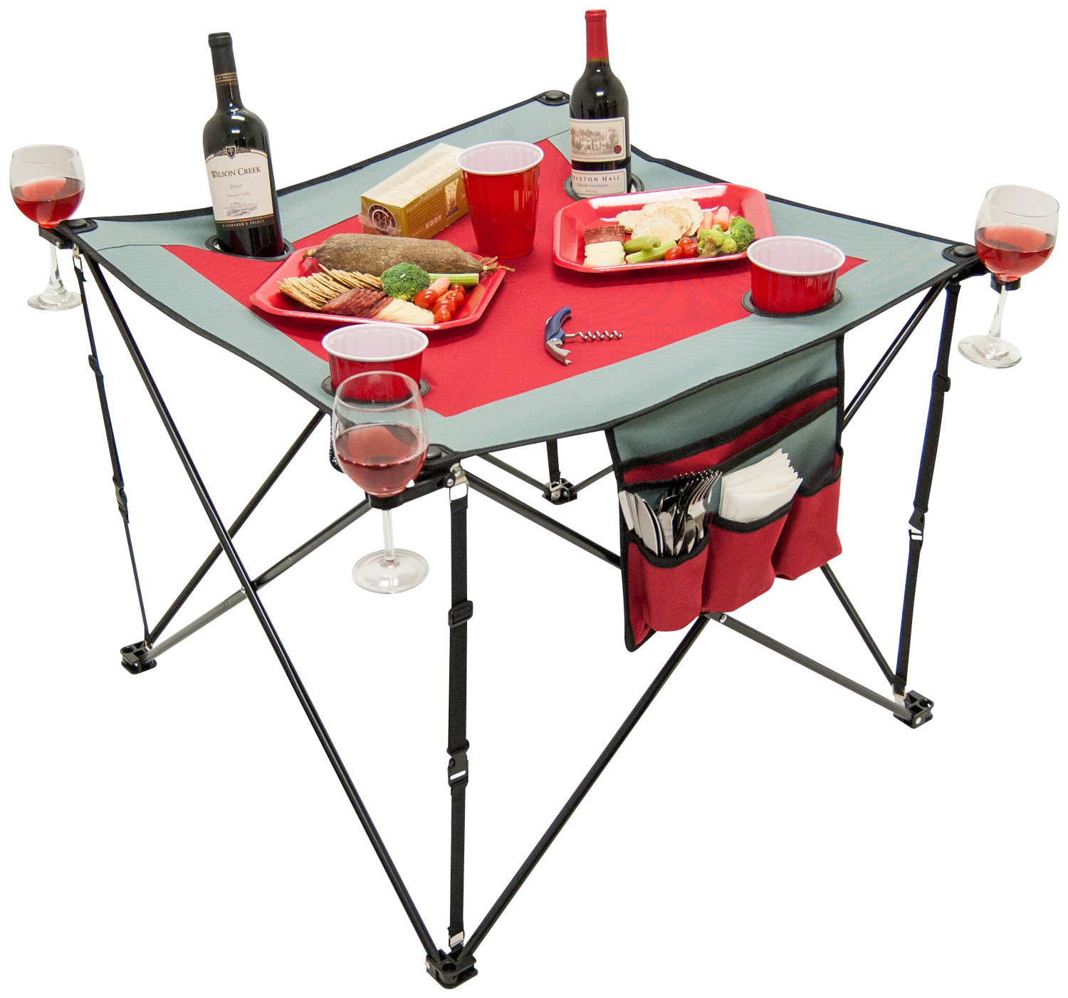 CREATIVE OUTDOOR DISTRIBUTOR Square Yes Folding Table | Wayfair