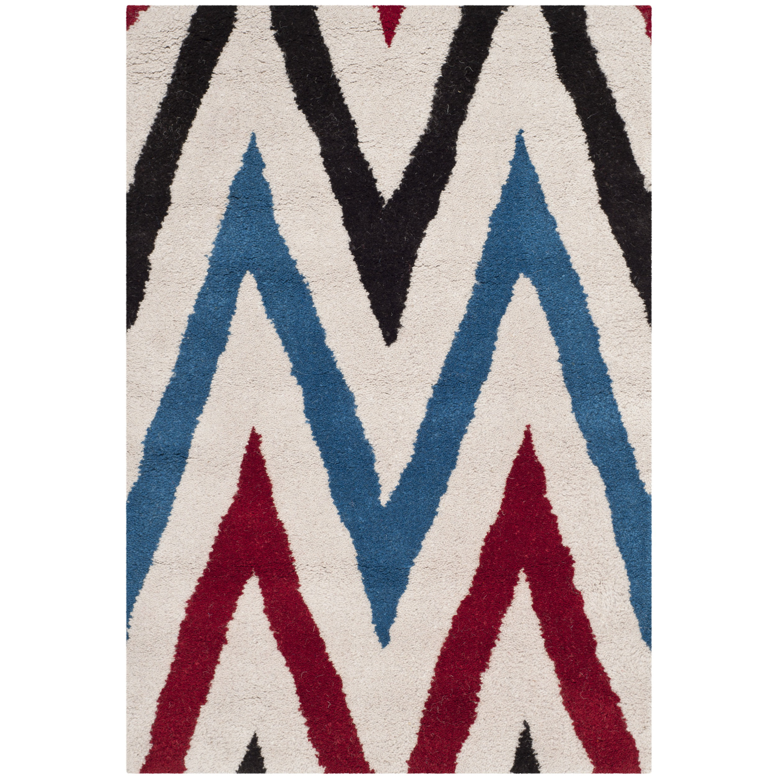 Latitude Run® Deedie Hand Tufted Wool Chevron Rug - Wayfair Canada