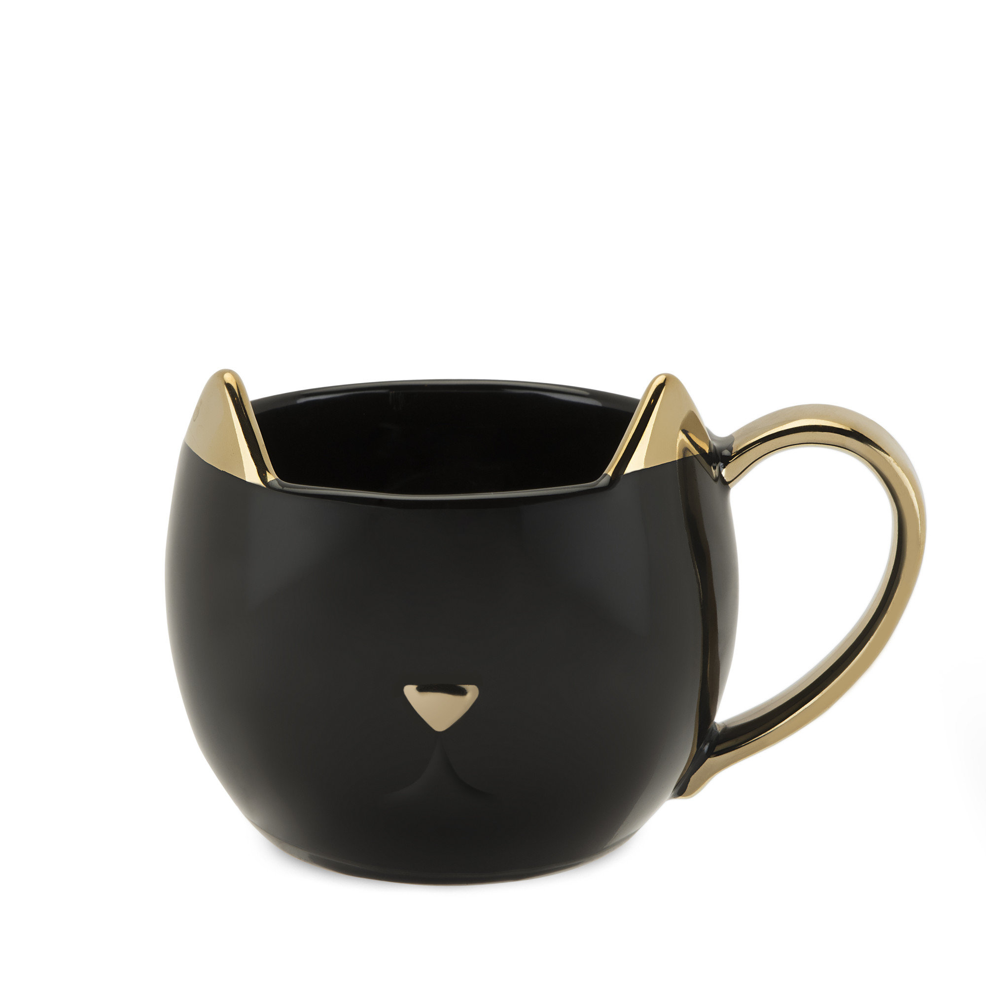 Pinky Up Chloe Black Cat Mug "& Reviews" | Wayfair