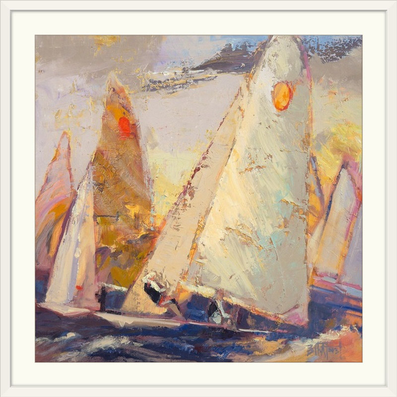 Beachcrest Home™ Carwell Caramel Wind' Beth A. Forst Painting Print ...
