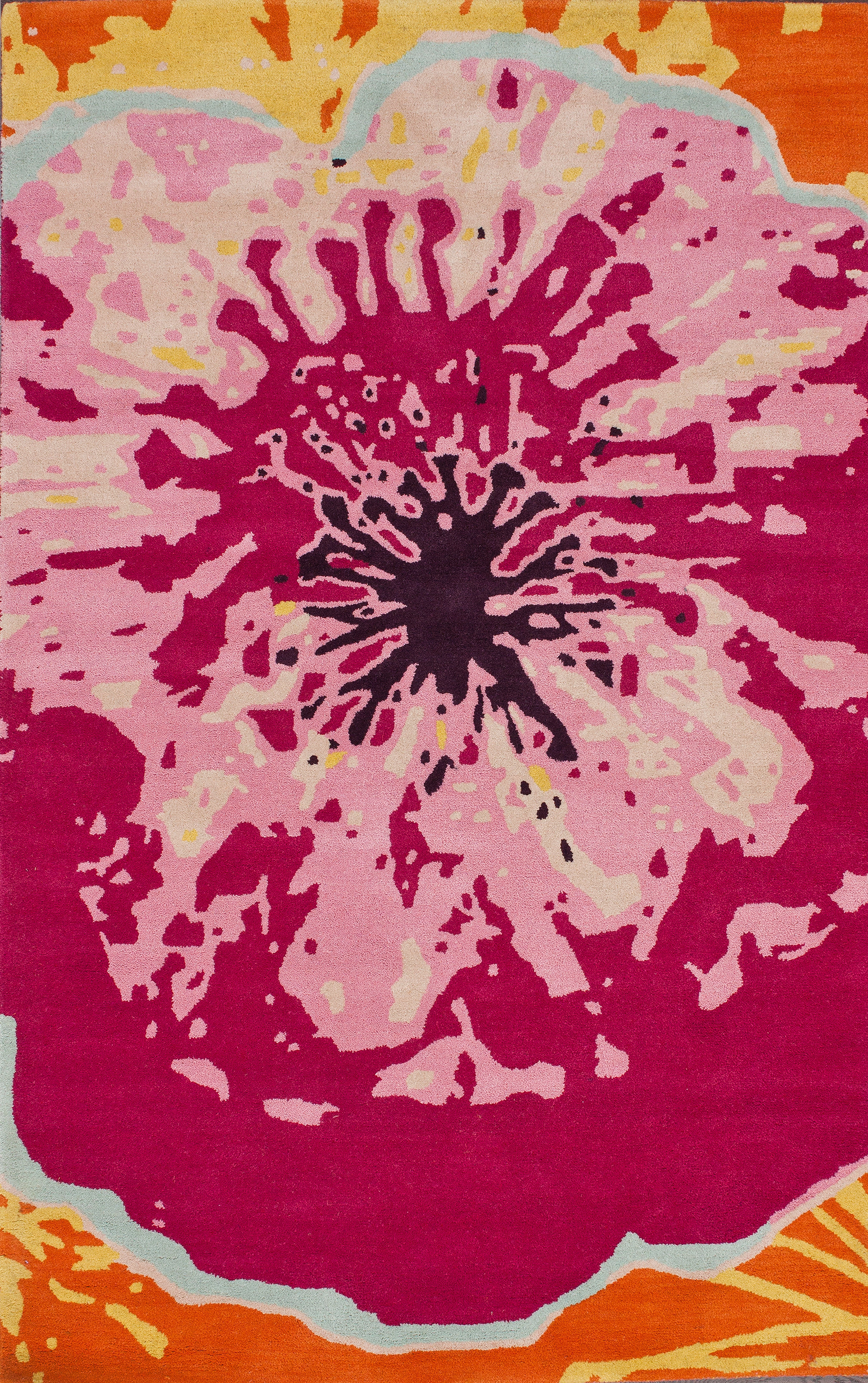 Lark Manor™ Intosh Heron Bubble Gum Area Rug | Wayfair