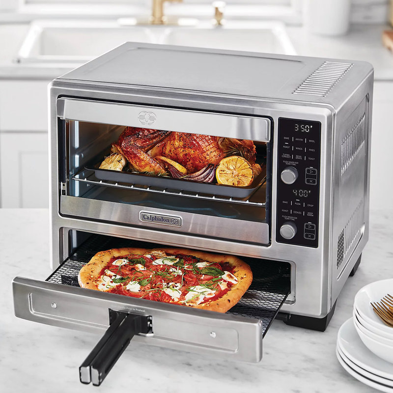 Calphalon Performance Stainless Steel Dual Oven With Air Fryer in ...