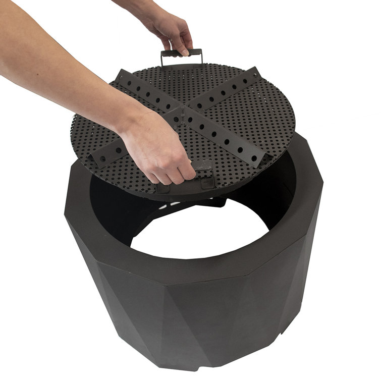 Arlmont & Co. Buffalo Bills Improved Smokeless Patio Fire Pit - Wayfair ...