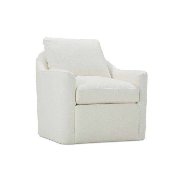 Rowe Furniture Laya 32" W Polyester Swivel Armchair | Wayfair