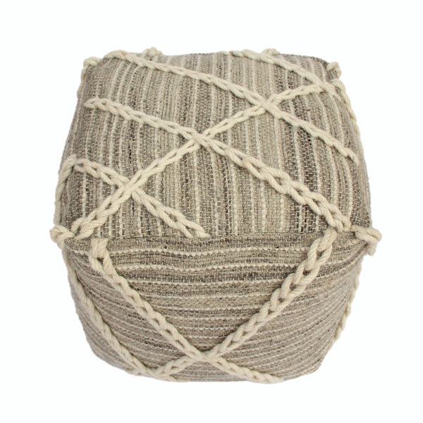 Bay Isle Home Arome Upholstered Pouf | Wayfair