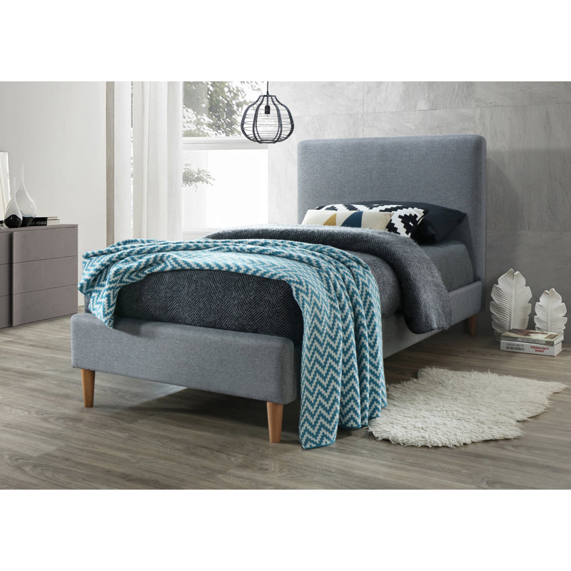 Mikado Living Eowyn European Single Upholstered Bed Frame | Wayfair.co.uk