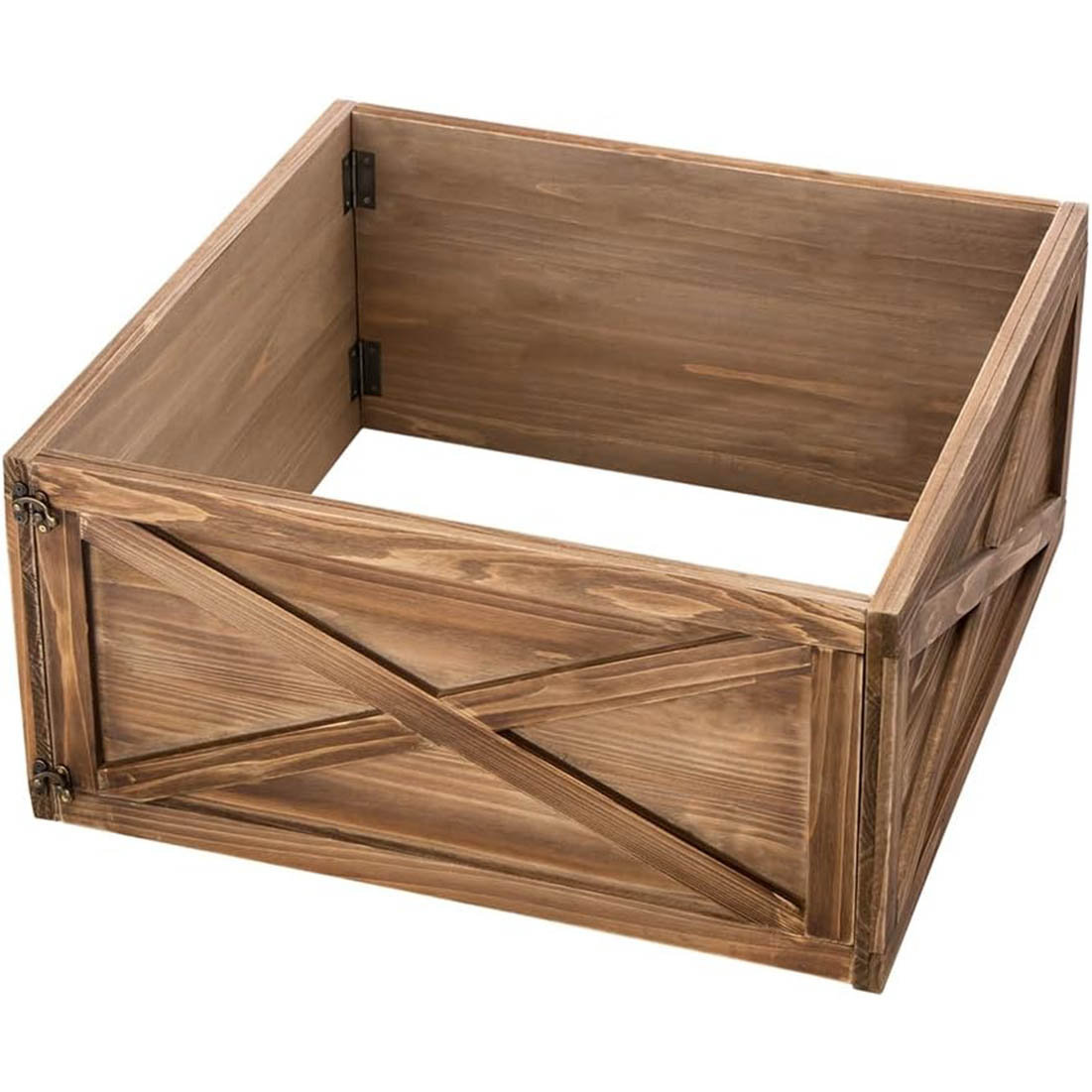 The Holiday Aisle® Wooden Tree Collar Tree Stand Cover Christmas Tree ...