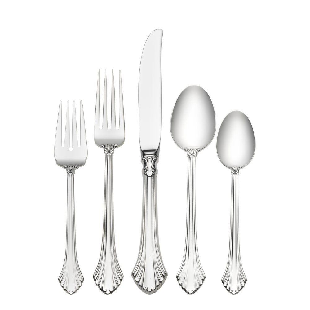 Wallace French Regency 5-Piece Sterling Silver Place Setting, Service ...