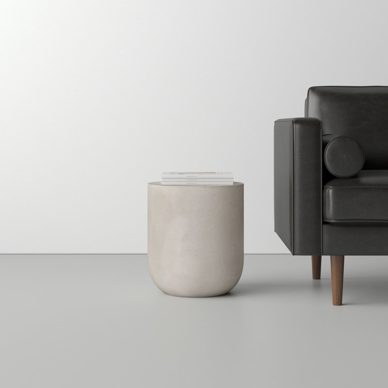 AllModern Elise Drum End Table & Reviews | Wayfair