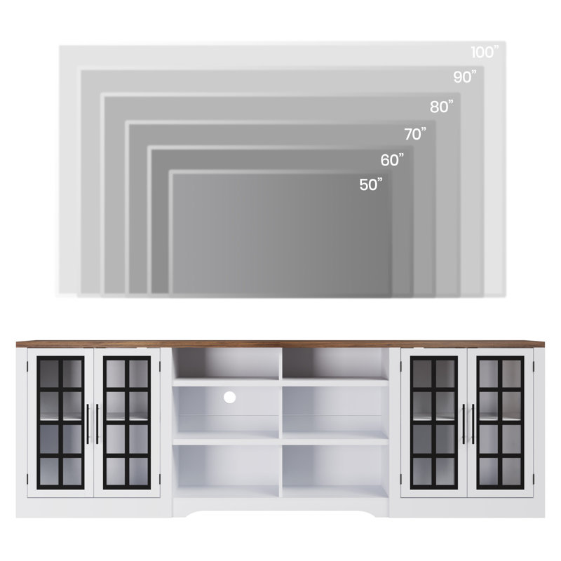 Lark Manor™ 94.5 Inch TV Stand For Tvs Up To 100", Entertainment Center ...