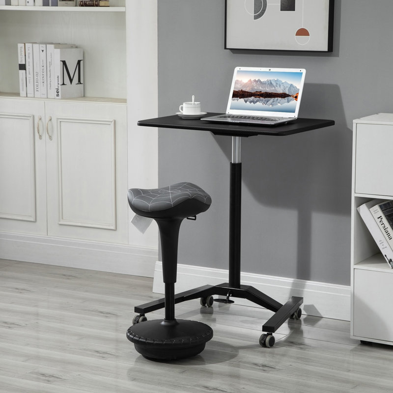 Latitude Run® Lift Wobble Stool Standing Chair With 360° Swivel | Wayfair