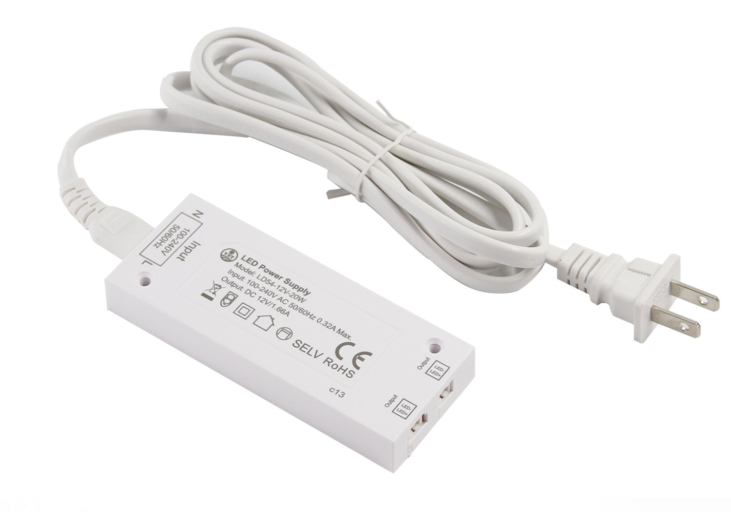 VST 12V Dimmable LED Power Supply for Cabinet Strips Lights - Wayfair ...