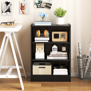 Black Short (under 36 in.) Bookcases You'll Love | Wayfair