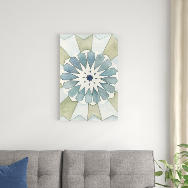 WayArt " Moorish Panel I " by Natasha Chabot Painting Print | Wayfair