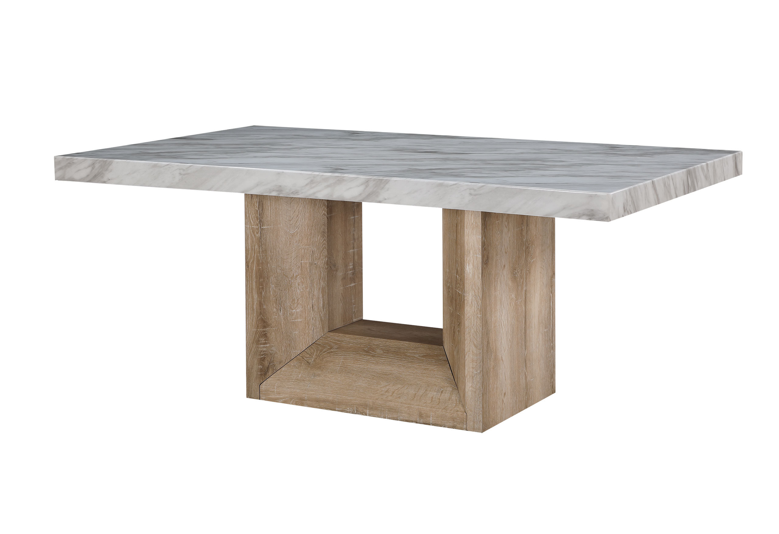 Ebern Designs Yingling D02dt Natural Dining Table & Reviews | Wayfair