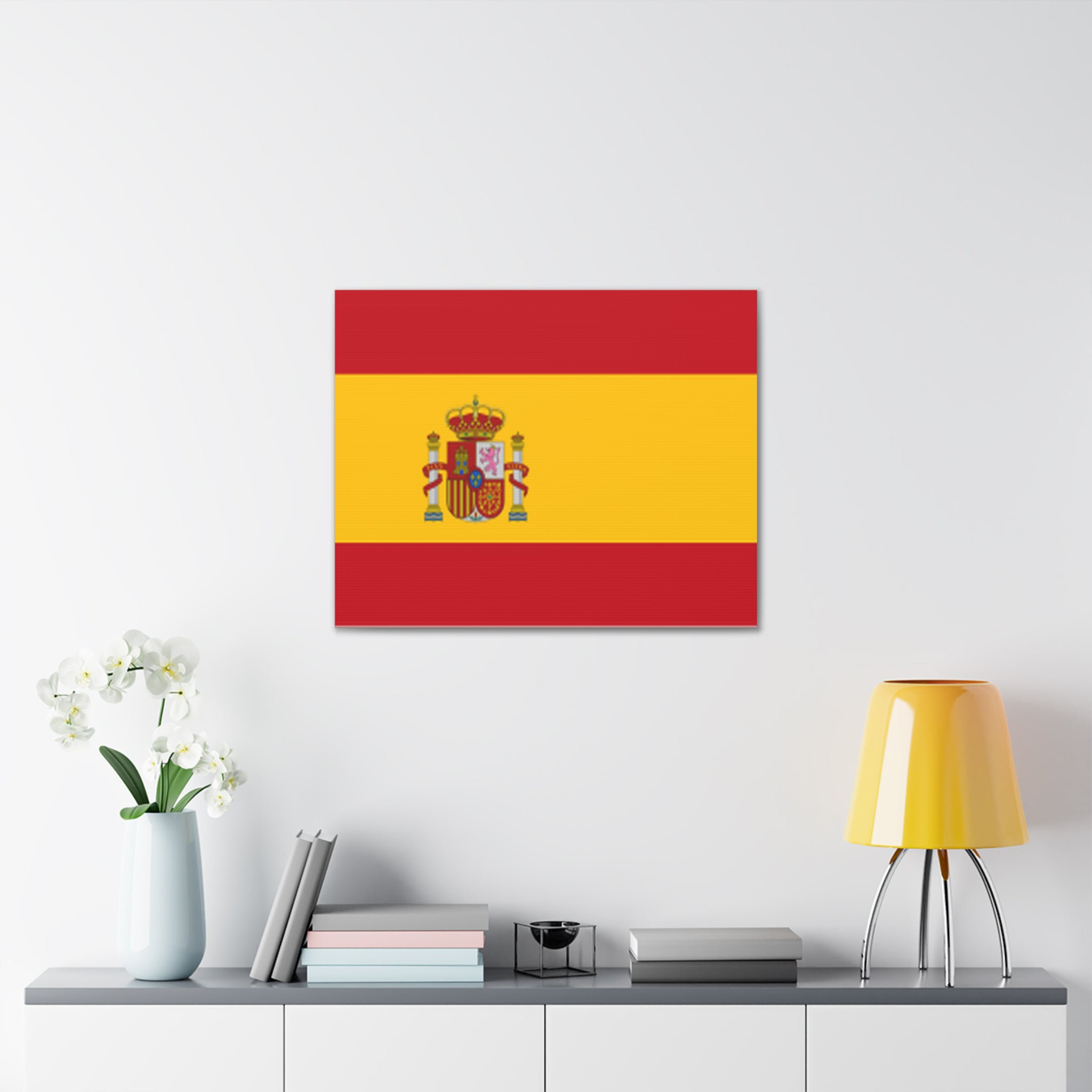 Latitude Run® " Spain Country Flag " on Canvas | Wayfair