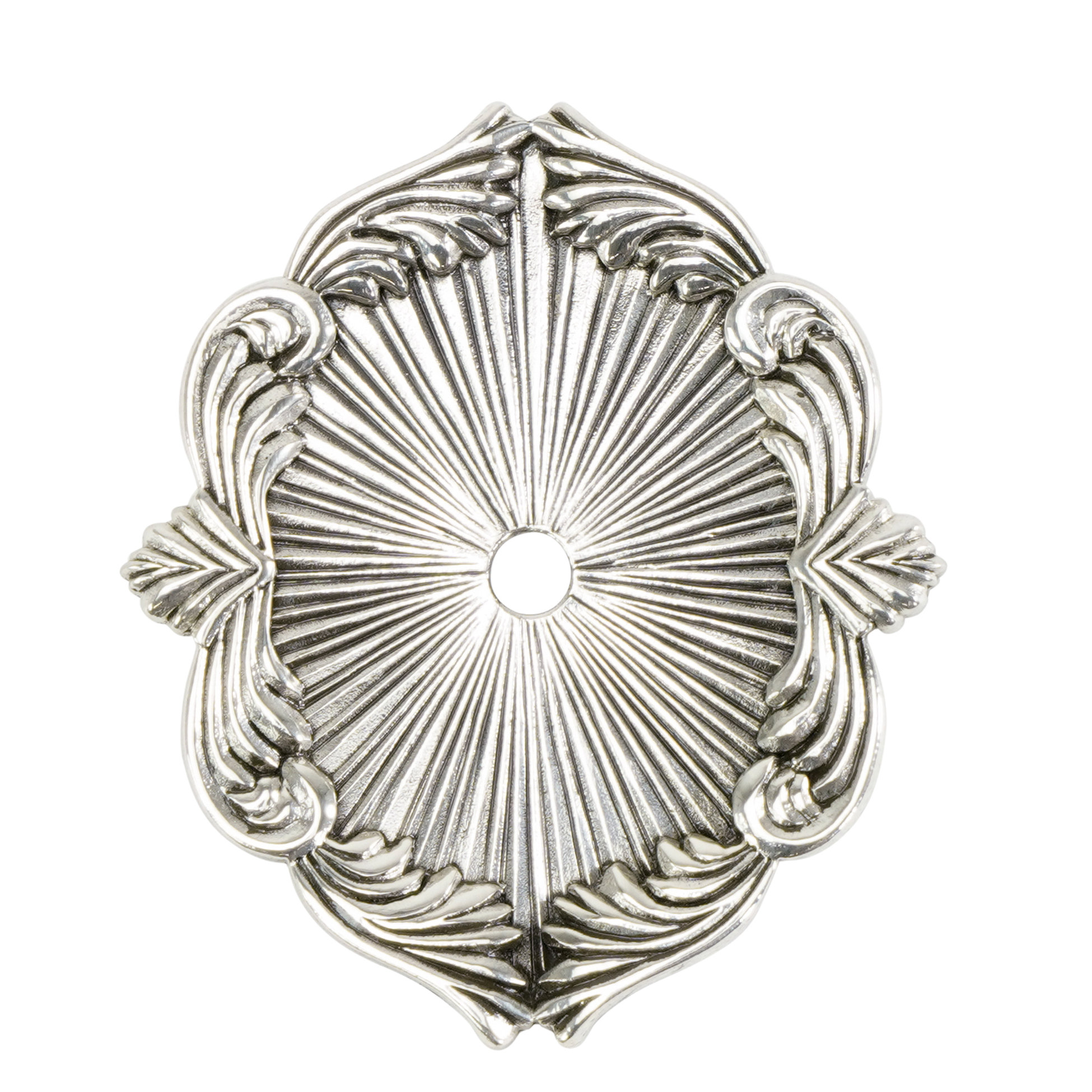 Edgar Berebi DECORATIVE BACK PLATE 2-1/16"; FLORENTINE GOLD | Wayfair