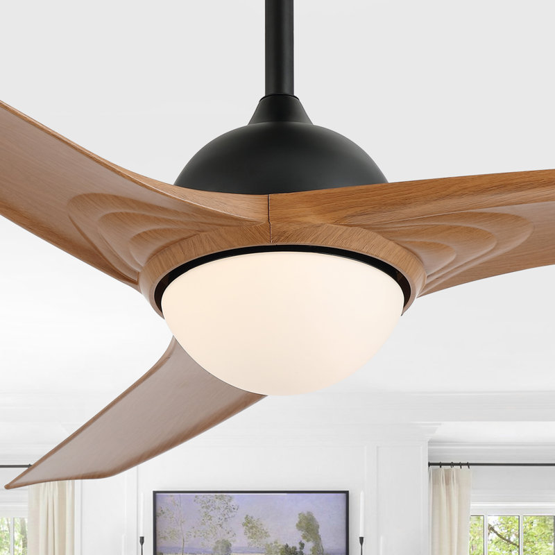 Ivy Bronx Clorice 52'' Ceiling Fan with LED Lights | Wayfair
