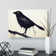 Marlow Home Co. Crow Bird Splash Vol.3 - Wrapped Canvas Painting ...