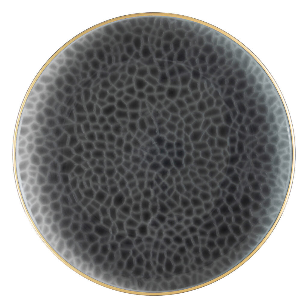 Ecoquality 13 Inch Round Hammered Translucent Plates 48 Guests | Wayfair