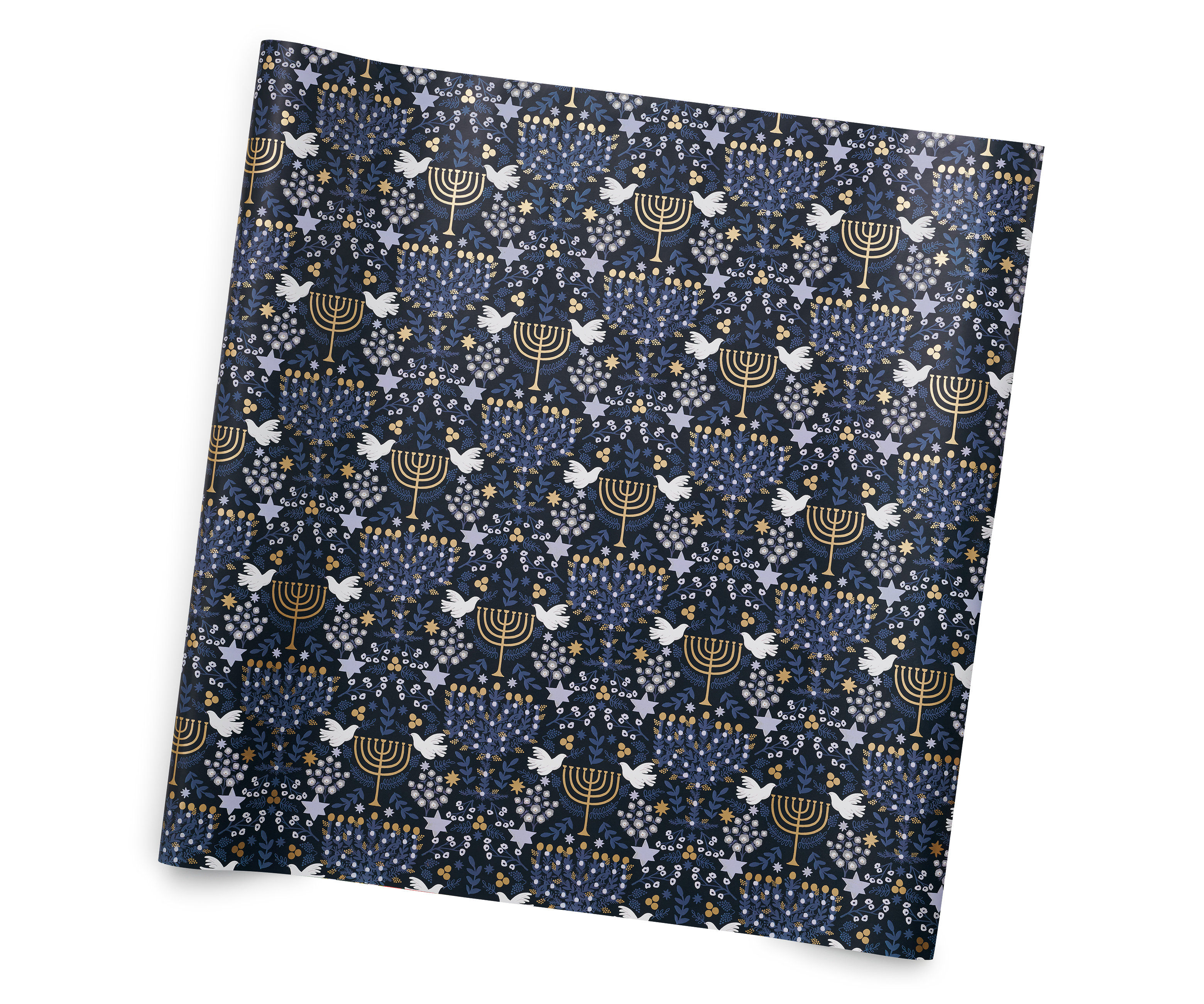 Rifle Paper Co. Laurel Menorah Continuous Wrapping Roll | Birch Lane