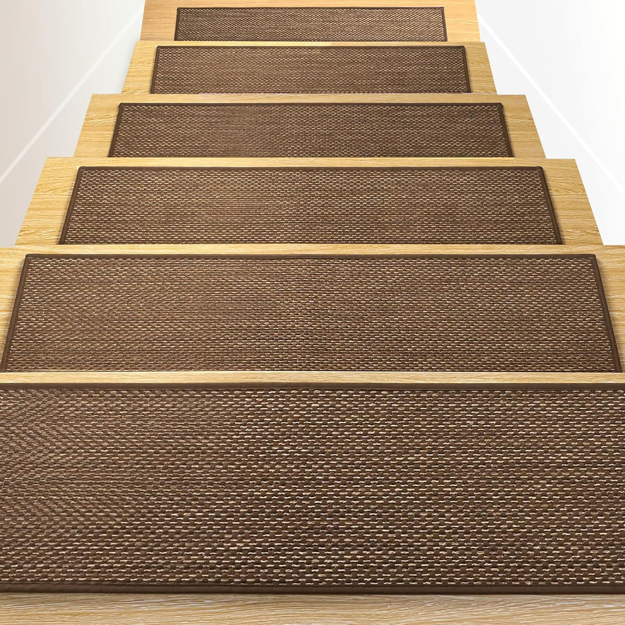 Latitude Run® Non-Slip Stair Treads For Wooden Steps Indoor, 8" X 30 ...