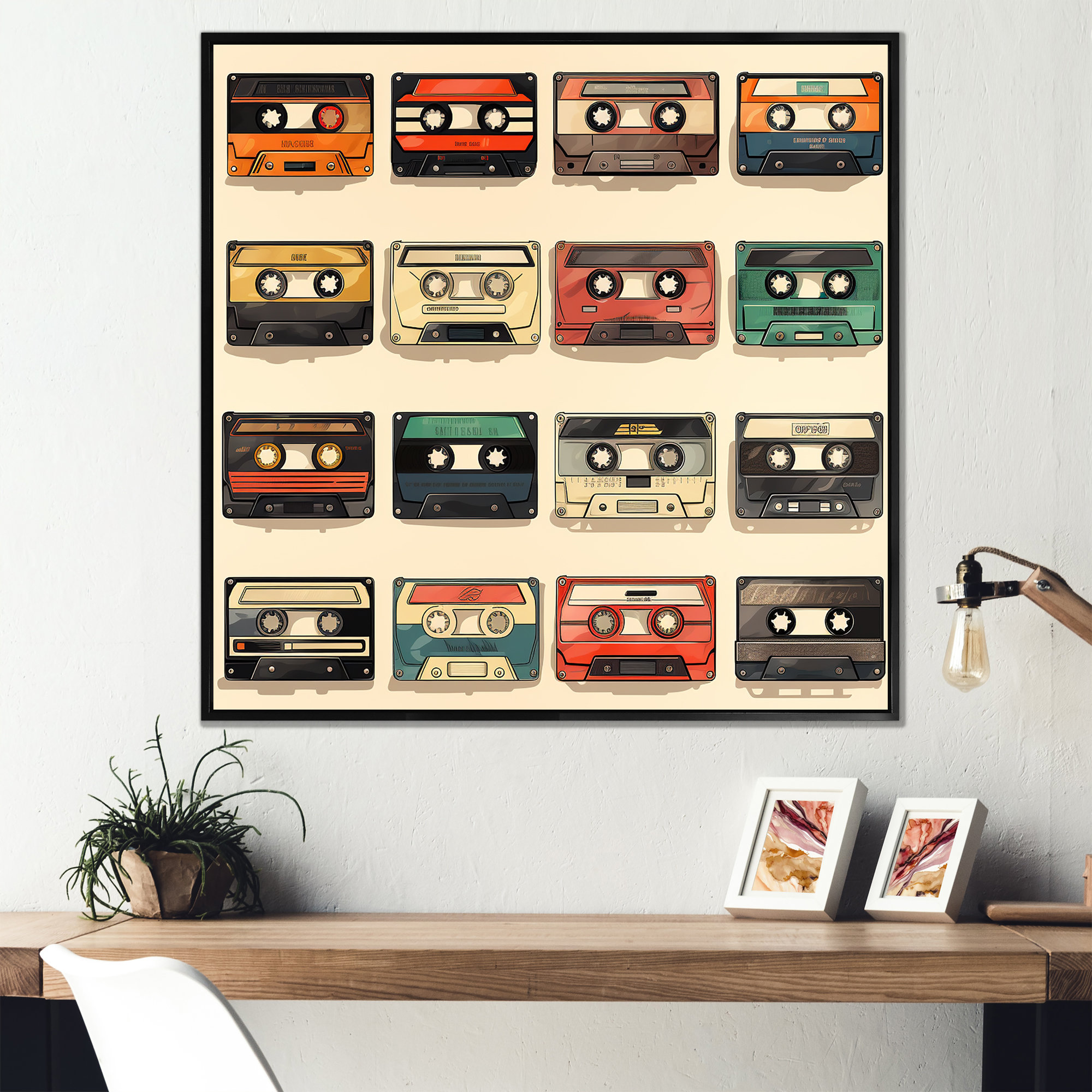 Dakota Fields Retro Cassette Tape Collection II - Cassette Tapes Wall ...