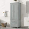 Rosecliff Heights Tall Storage Cabinet With Two Drawers | Wayfair