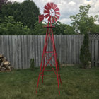 August Grove® Haghni Metal Abstract Windmill & Reviews | Wayfair