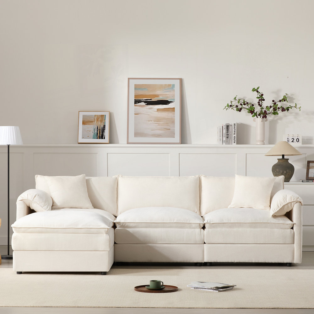Latitude Run® Comfortable Modular Sofa with Versatile Features for ...