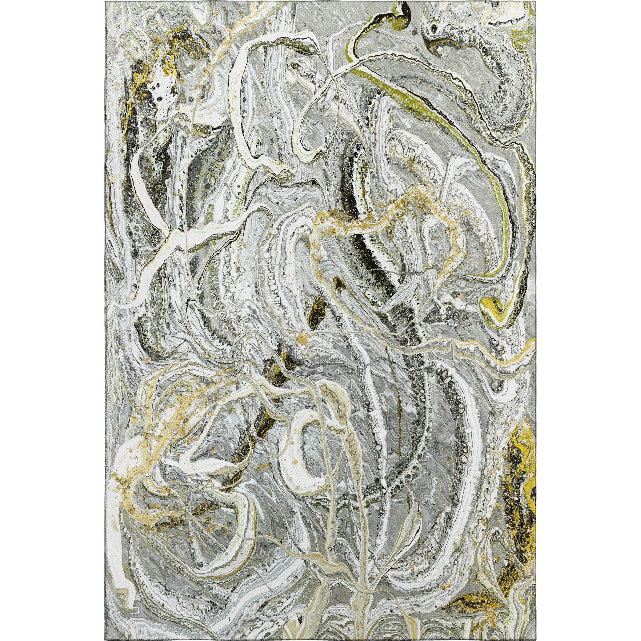 Orren Ellis Premium Machine Washable Chananya Cyclone Rug | Wayfair