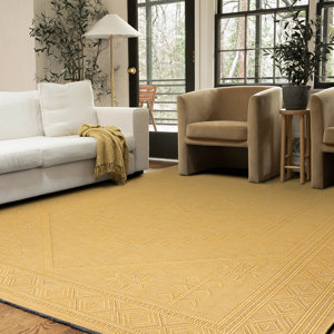 8' x 10' Yellow & Gold Area Rugs You'll Love | Wayfair