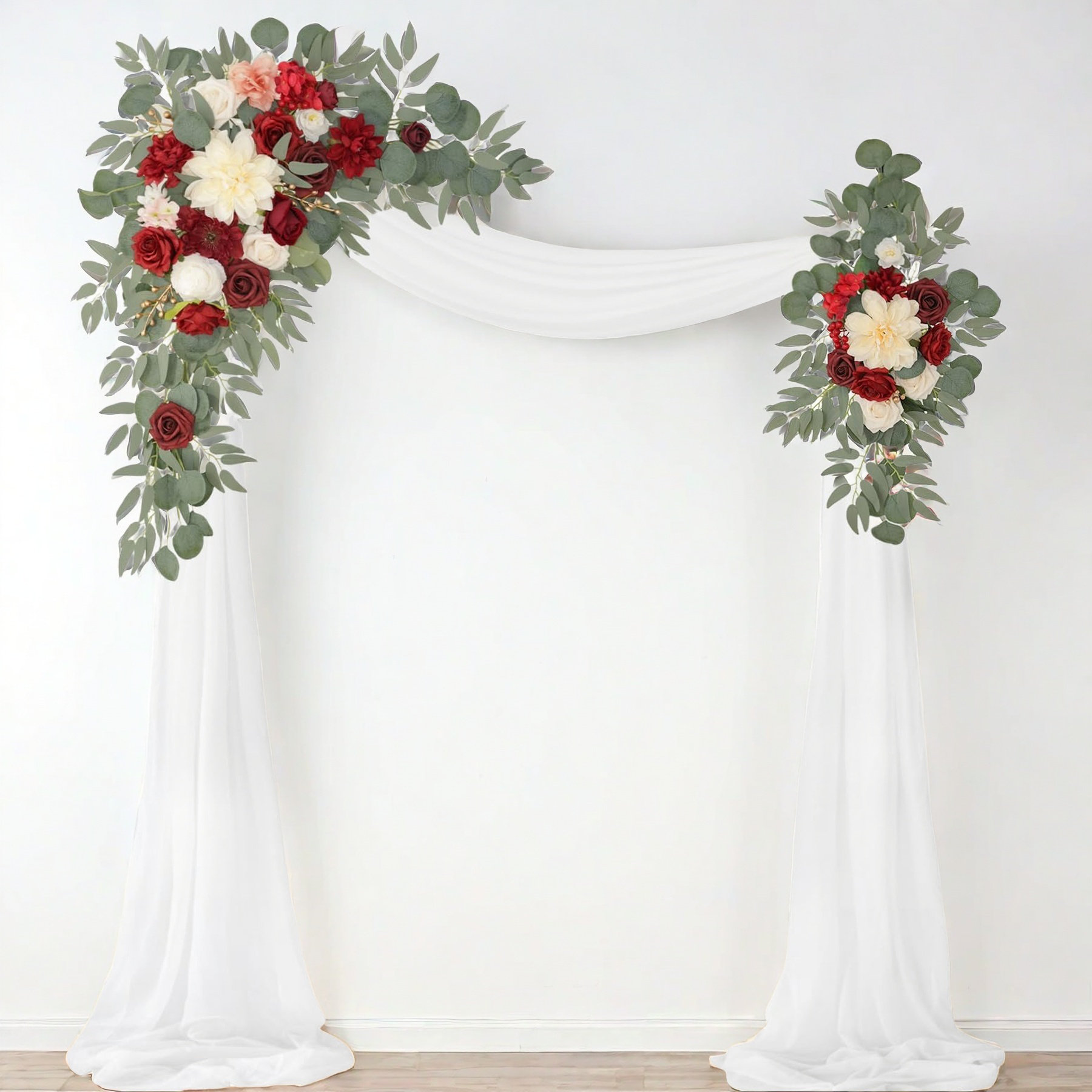 IFBECT Wedding Arch Flowers Kit Artificial Flower Arch Decor - Wayfair ...